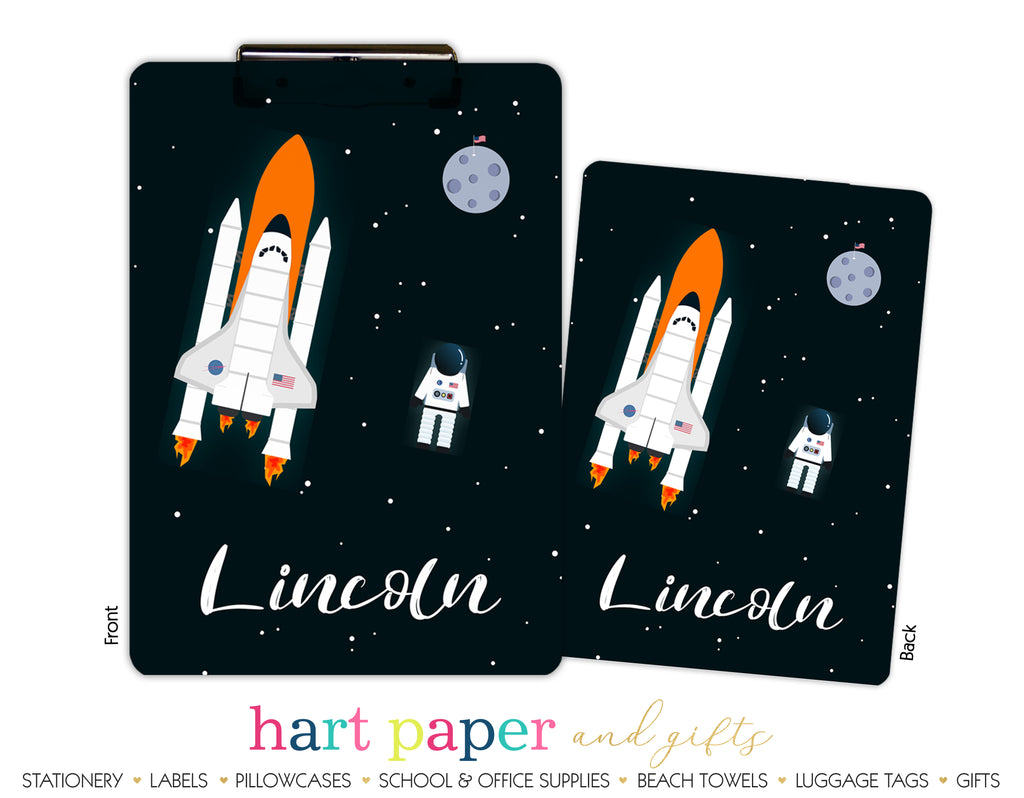 Rocket Ship Clipboard Personalized Back to School Office Gift Girl Boy ...